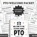 Meet the PTA Flyer Meet the PTO Template Meet the Pto Board Handout ...