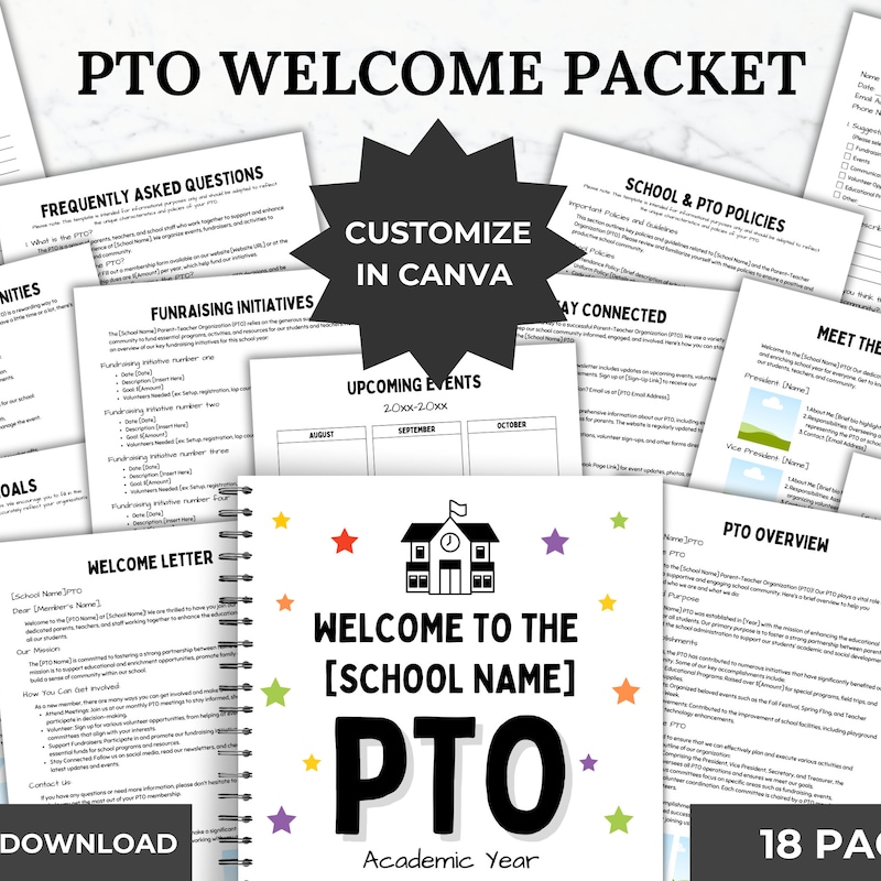 Welcome Packet - Etsy