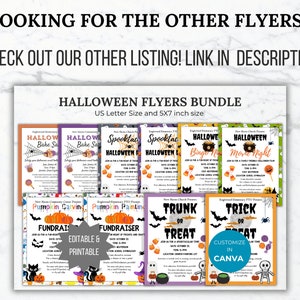 Halloween Bingo Night Flyer Invitation Template Halloween Movie ...