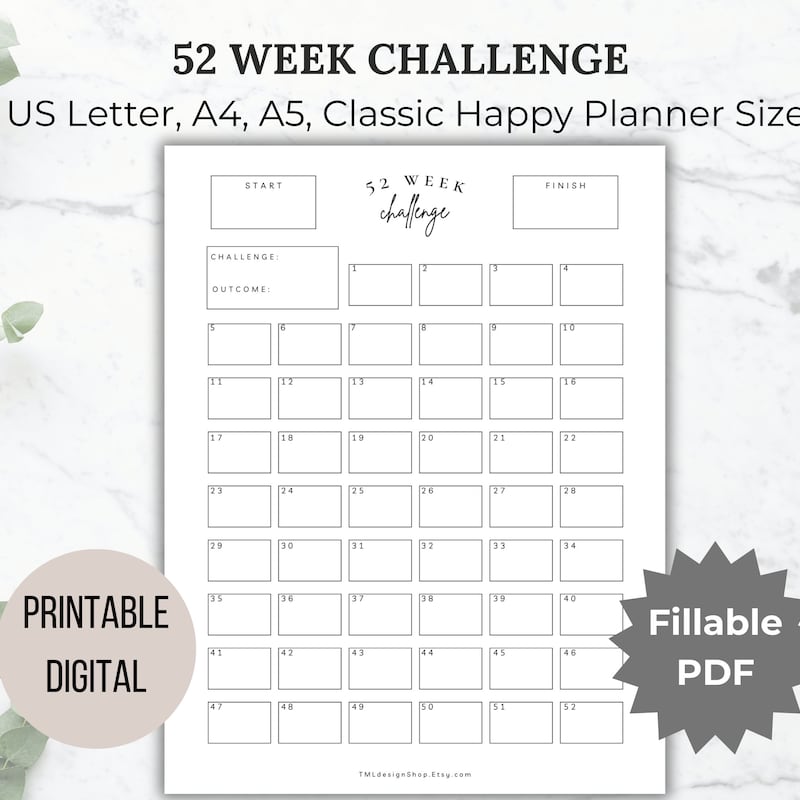 4 Week Budget Binder - Etsy