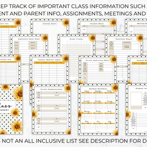 2025-2026 Teacher Planner Printable Monthly Calendar Weekly Planner ...