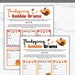Thanksgiving Gobble Gram Flyer PTO Template Turkey Gram Printable ...