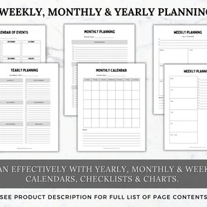 Classroom Parent Planner Printable PTO Room Parent Binder Template PTA ...