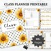 Class Planner Printable Teacher Organization Planner Classroom Binder ...
