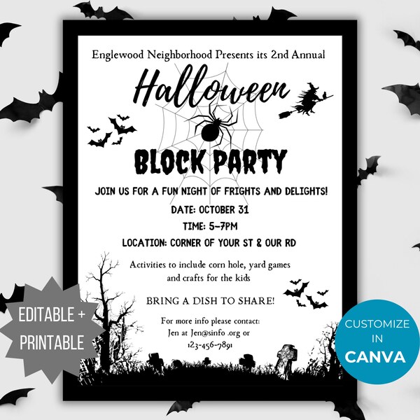 Halloween Blocks - Etsy