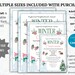 Winter Party Invite Template PTO Editable Winter Event Invitation ...