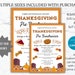 Thanksgiving Pie Fundraiser Flyer Template Pie Sale Flyer - Etsy