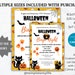 Halloween Bingo Night Flyer Invitation Template Halloween Movie ...