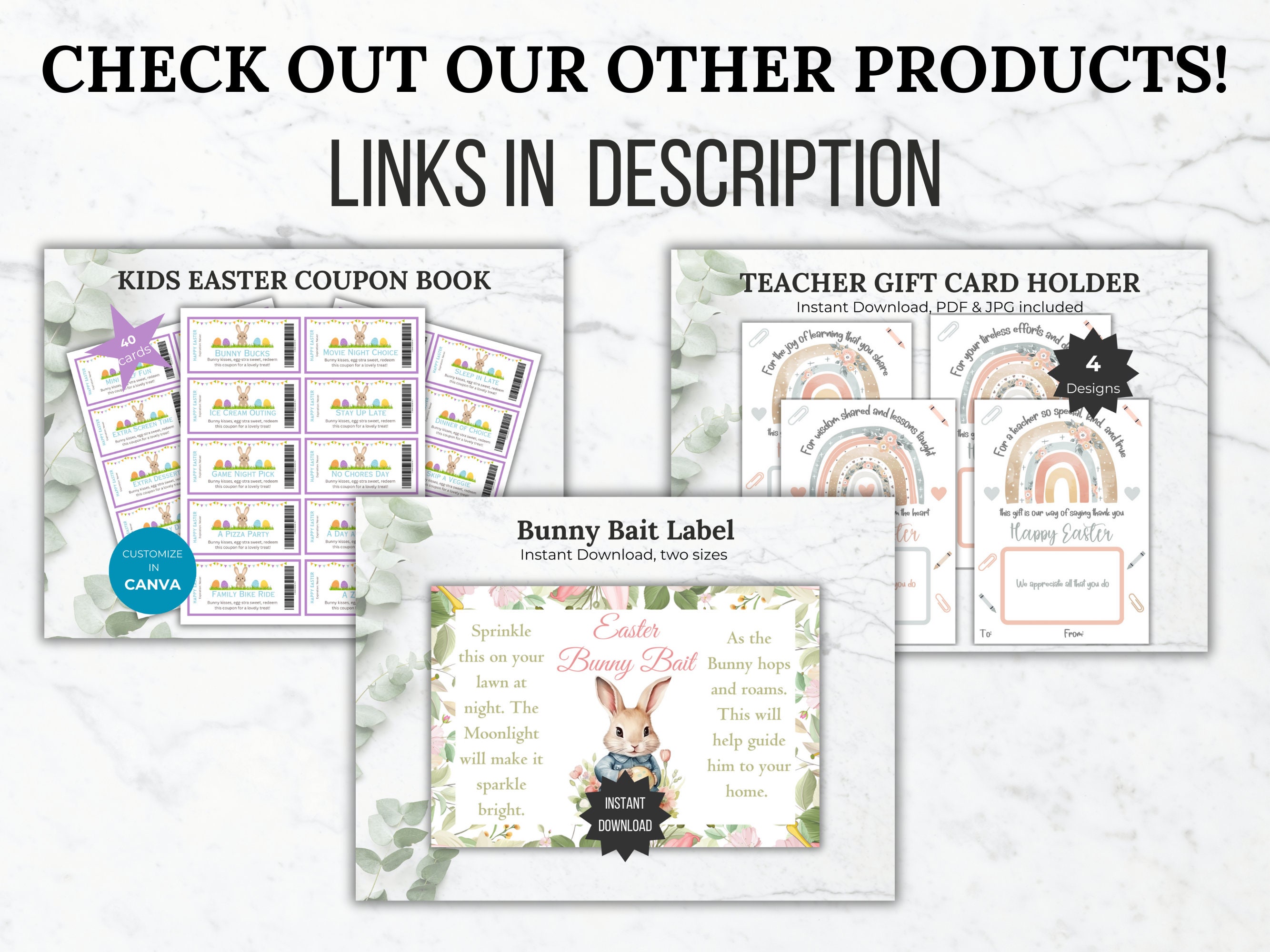 Easter Bunny Certificate for Kid Printable Easter Bunny Gift for Kid ...