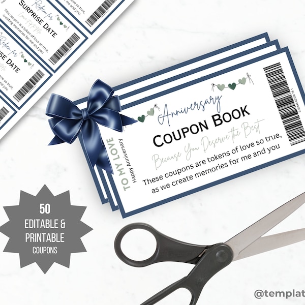 Coupon Book for Boyfriend - Etsy