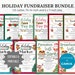 Holiday Fundraiser Flyer Editable Template Bundle Toy Drive Printable ...