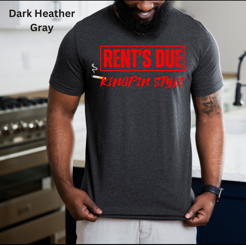 Camiseta Rents Due, camiseta Kingpin, camiseta Kingpin Landlord ...