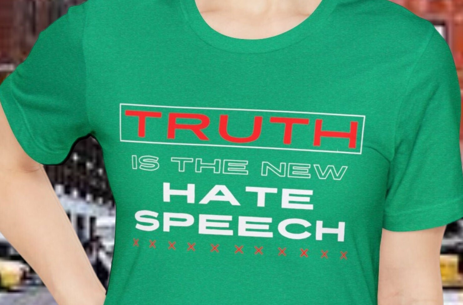 Hate Speech Shirt, Truth is the New Hate Speech, Tucker Carlson ...