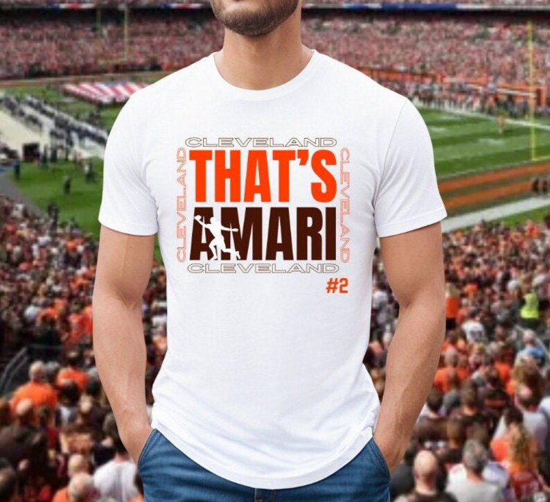 Amari Cooper Shirt, Thats Amari Shirt, Cleveland Browns Tee, Joe Flacco ...