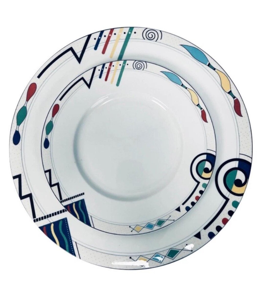 VTG Mikasa Ultima Dinner, Salad Plate HK 232 Headline Memphis ...