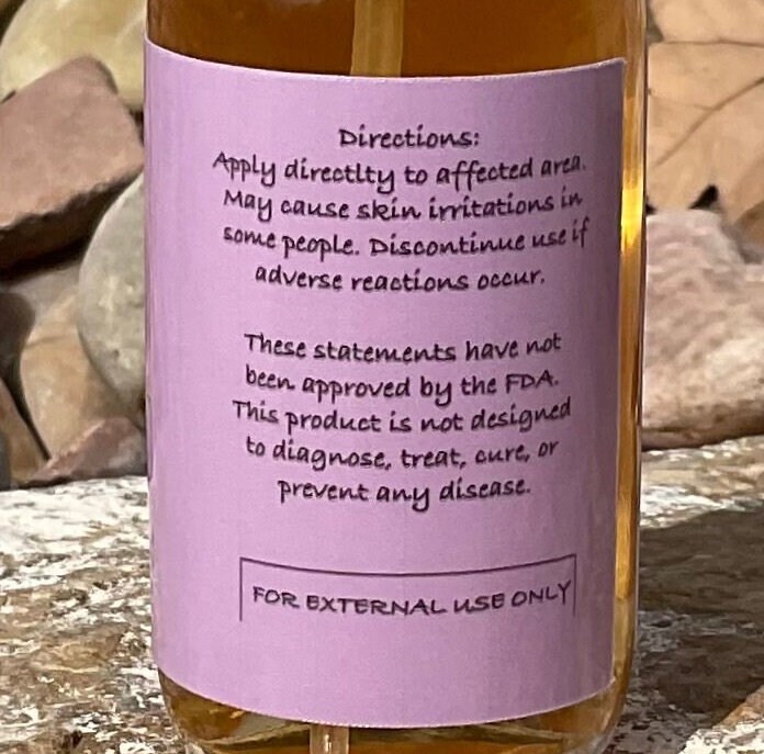 Self Heal Infused Natural Calming Postpartum Spray Astringent Resilient ...