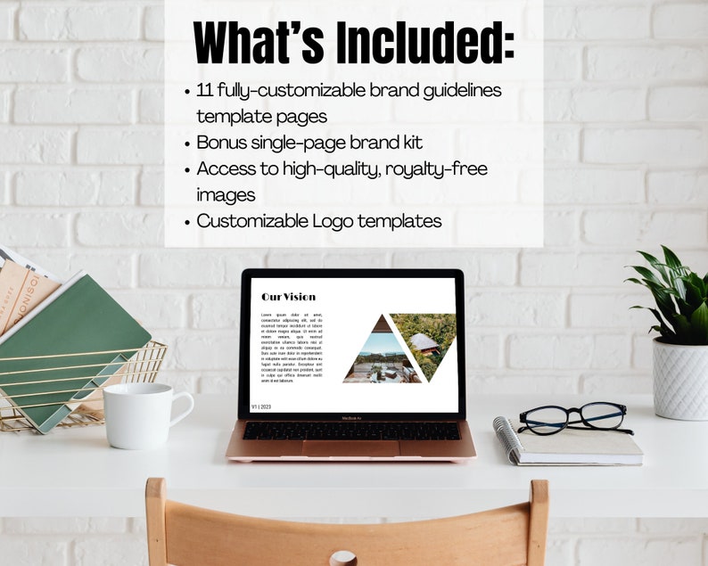 Brand Guidelines DIY Template Bundle | Canva Branding Kit | Business ...