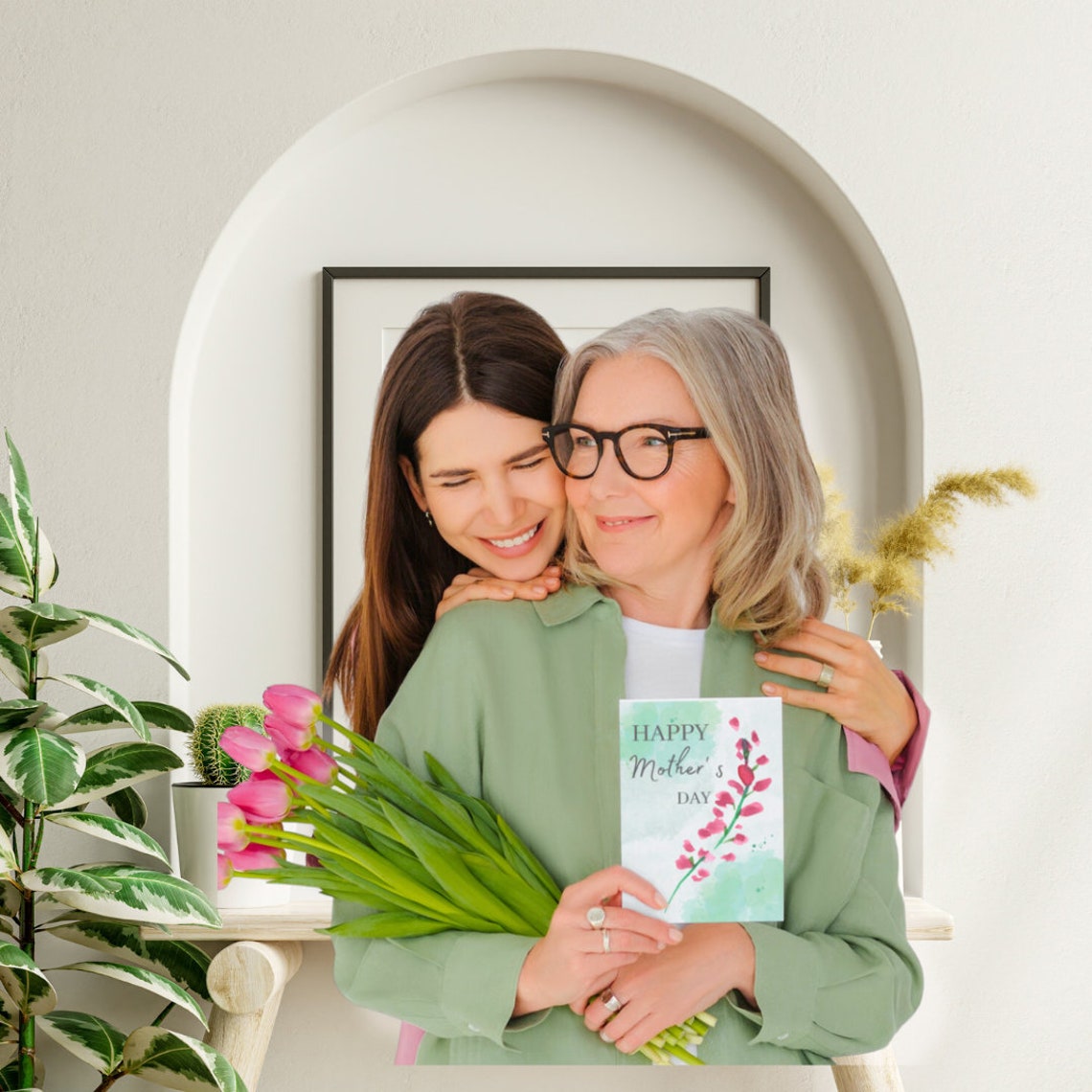 Happy Mothers Day Printable Card, Digital Mothers Day Card, Instant ...