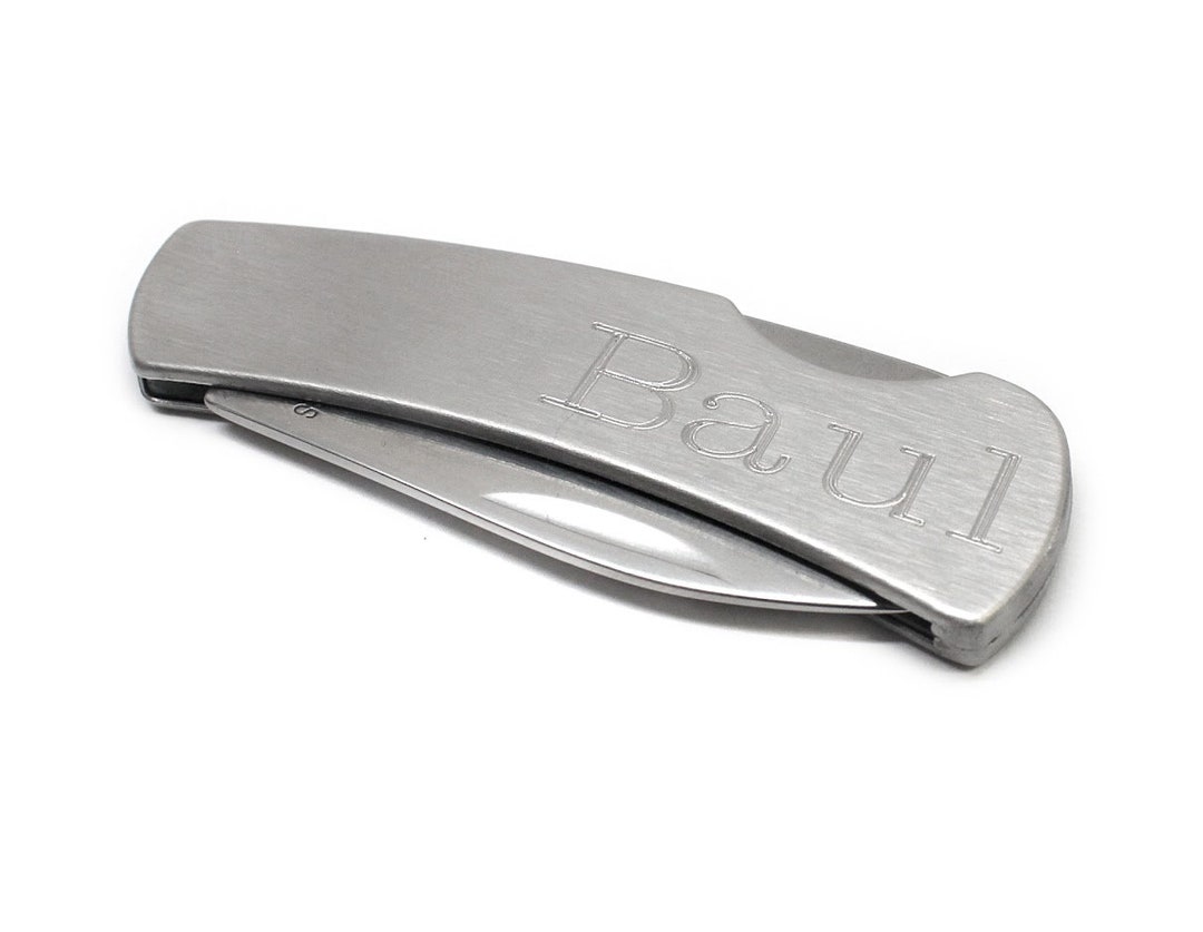 Engravable Stainless Steel Folding Locking Pocket Knife - Etsy
