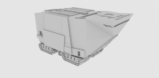 Star Wars Jawa Sandcrawler 3D Model Stl File - Etsy UK