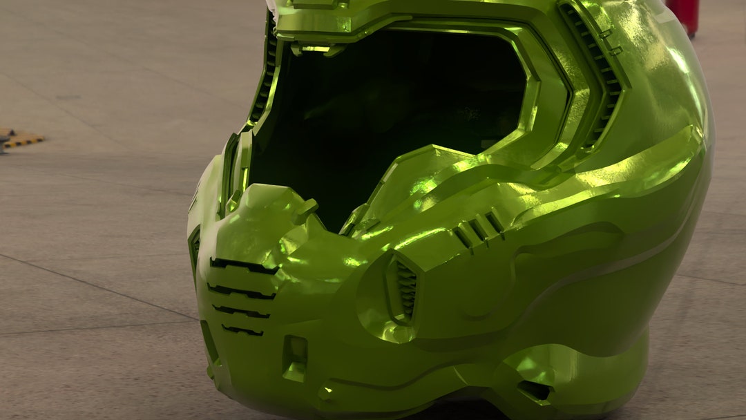 Doom Helmet Wearable 3D Print File Fan Art - Etsy