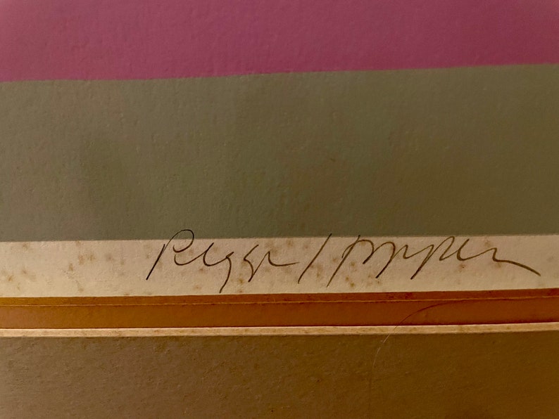 Vintage Original Pegge Hopper Hawaiian Artist Signed Serigraph Wood ...