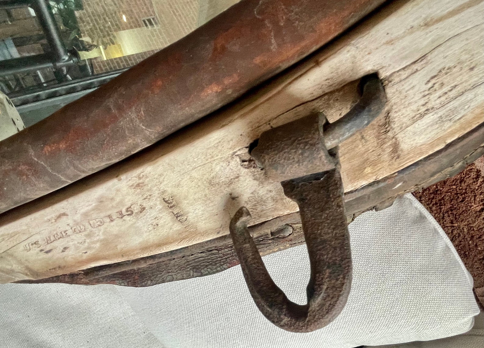 Vintage Rustic Horse Yoke / Harness Mirror - Etsy
