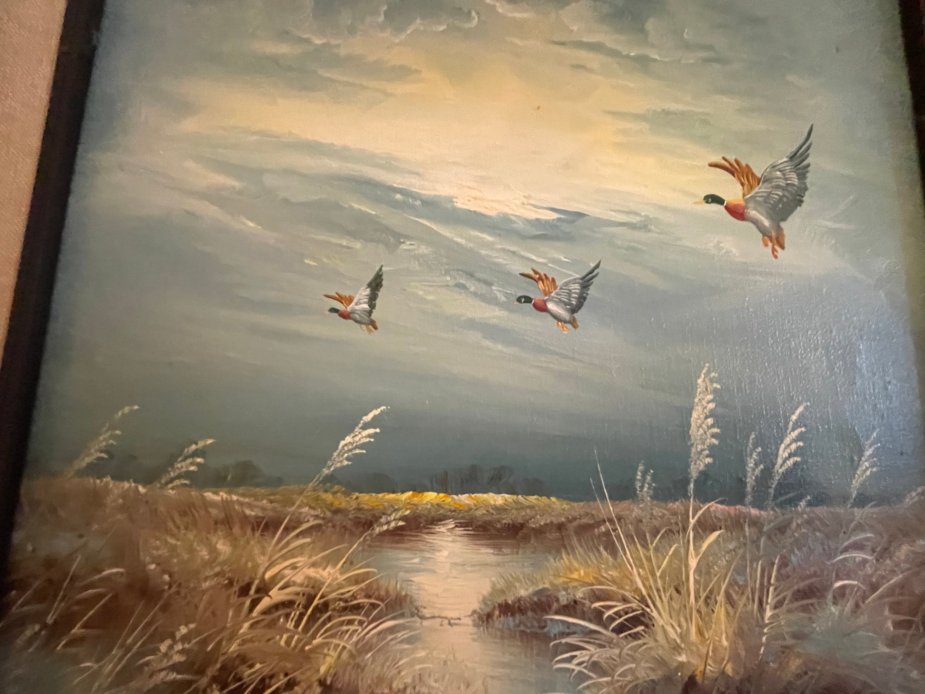 Beautiful Original Clara Inness Landscape Oil Painting Signed C. Inness ...