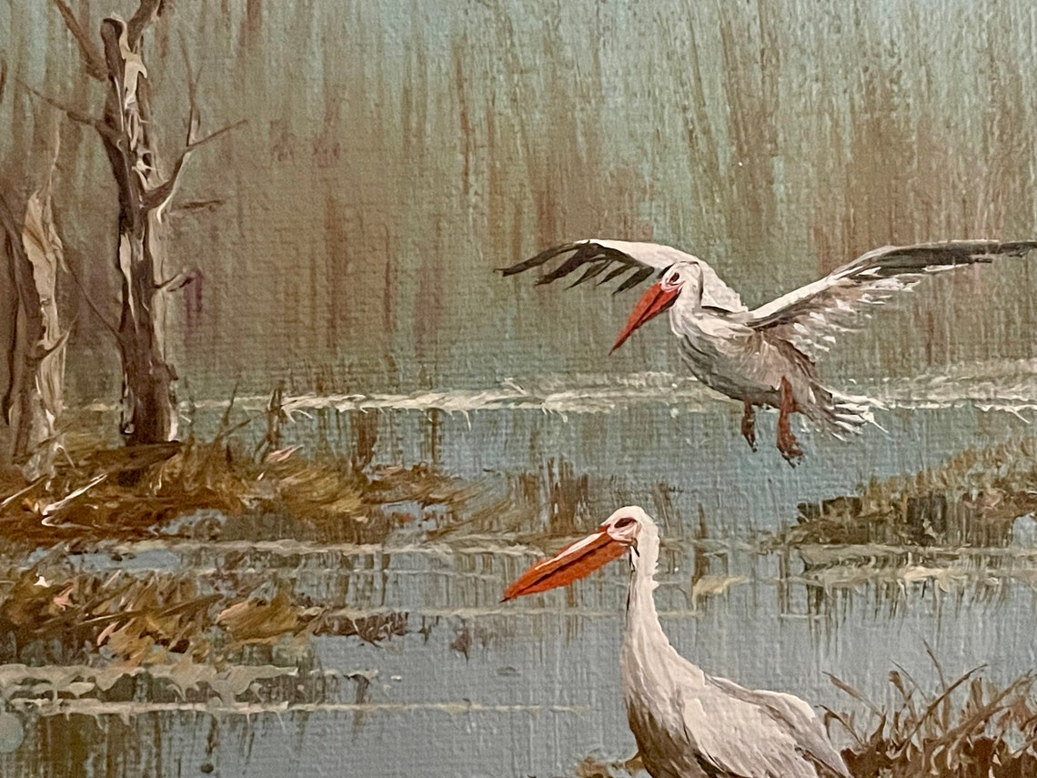 Beautiful Original Clara Inness Landscape Oil Painting Signed C. Inness ...