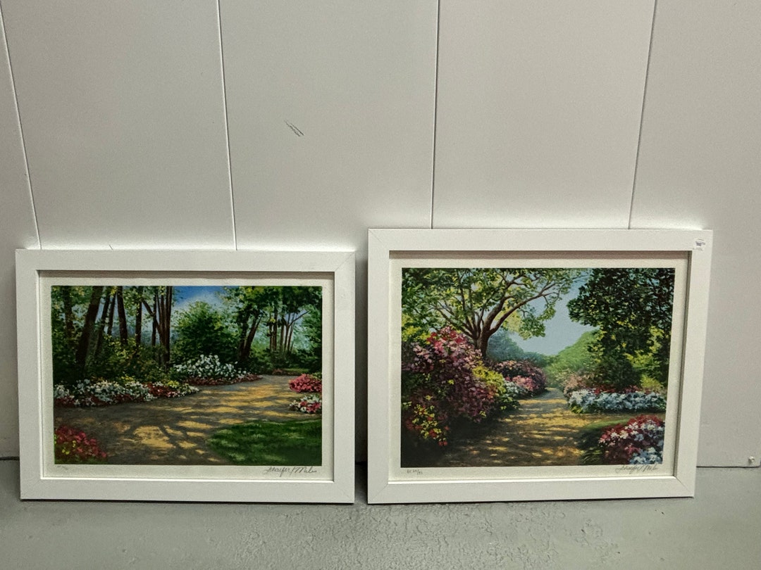 Schaefer Miles Two Piece Serigraph Set - Etsy