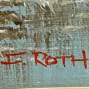 Beautiful Original Clara Inness Landscape Oil Painting Signed C. Inness ...