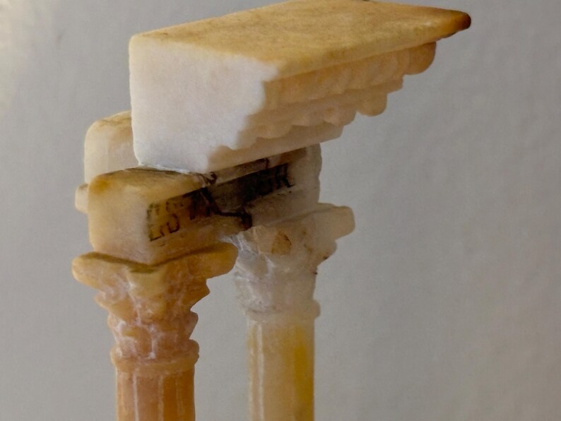 1910 Marble Columns From Roman Forum - ANTIQUE Antique Marble Roman ...