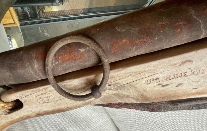 Vintage Rustic Horse Yoke / Harness Mirror - Etsy