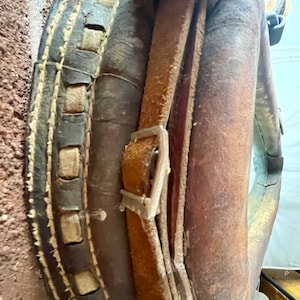 Vintage Rustic Horse Yoke / Harness Mirror - Etsy