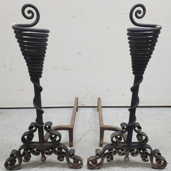 Large Andirons - Etsy