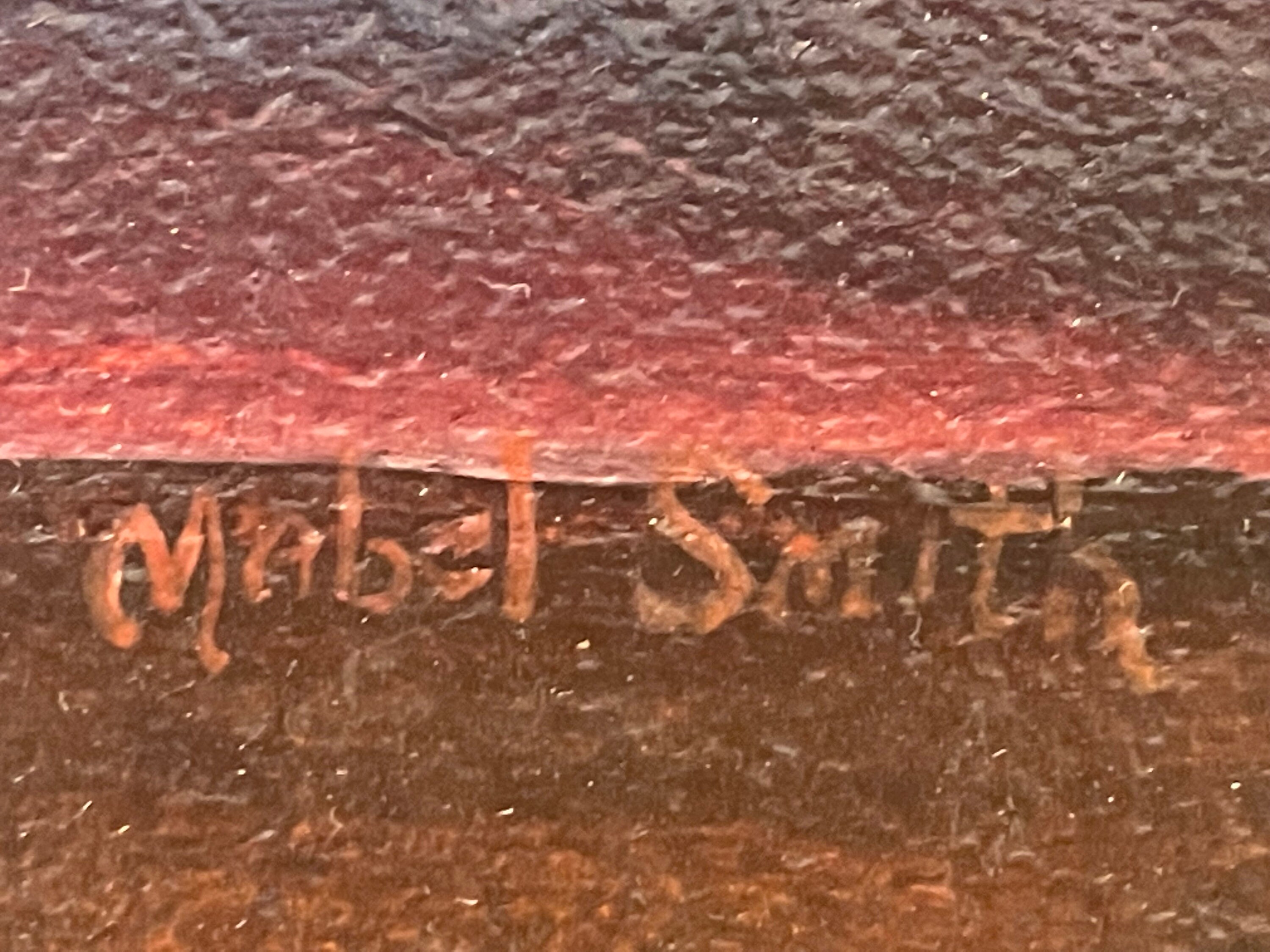 Vintage Magnolia, Floral Oil Painting in Wood and Gilded Frame Signed ...