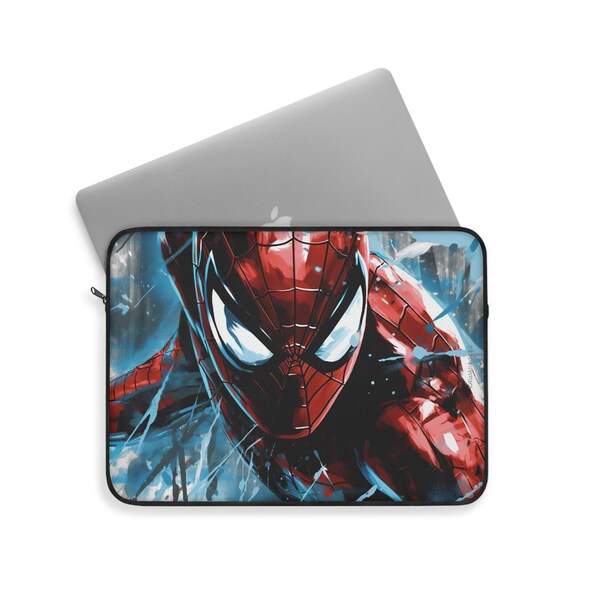 Spiderman Laptop Sleeve - Etsy