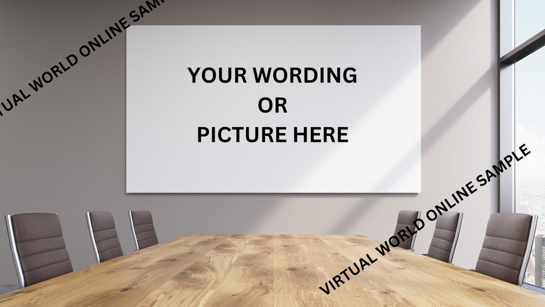 Office Background With White Board 1, Zoom, Zoom Meeting, Webinar ...