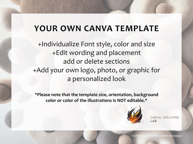 Eucalyptus Business Card Template, Editable Canva Business Card ...