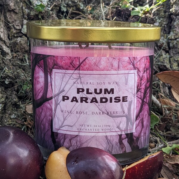 Plum Candles - Etsy