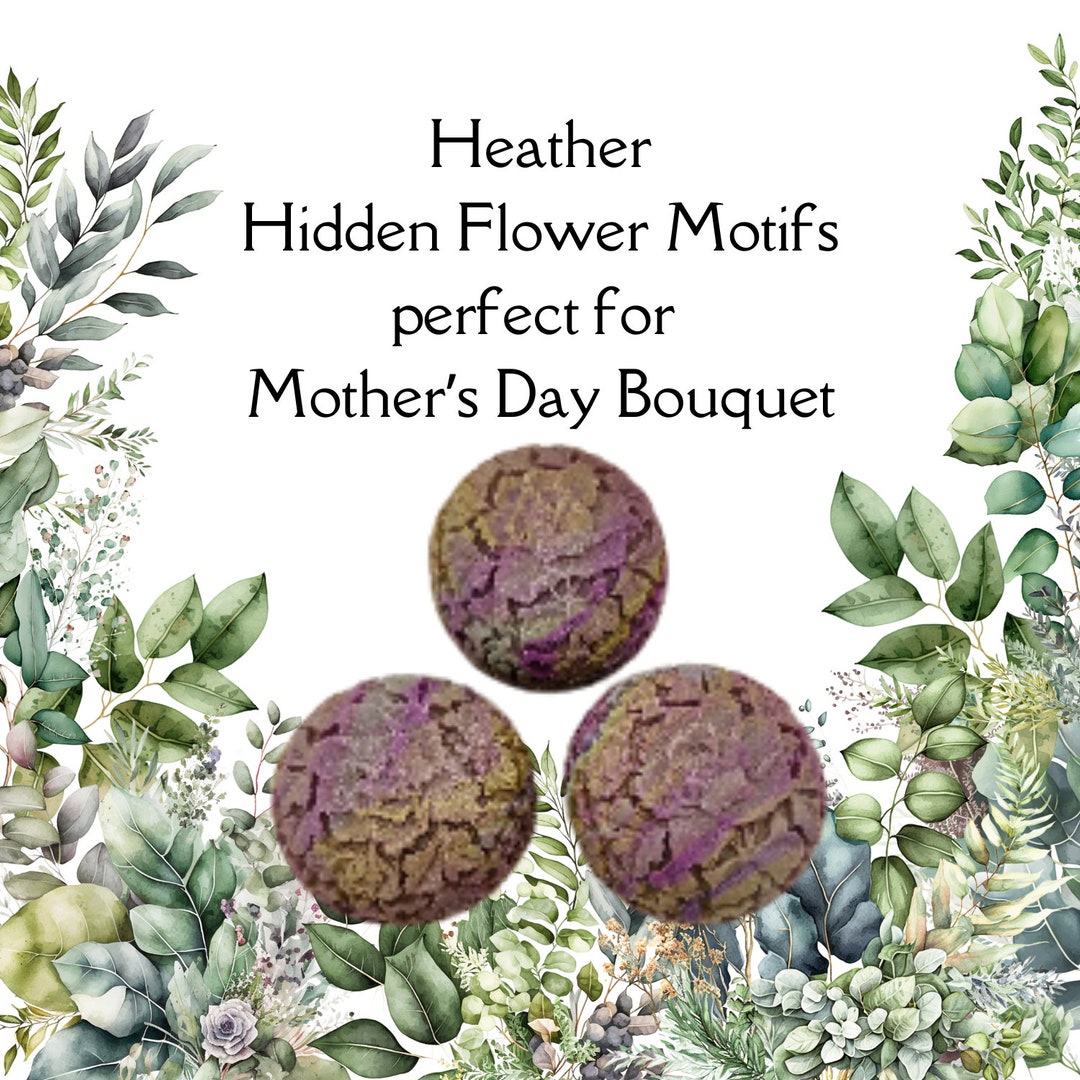 Hidden Flower Motif Soap the Enchanting Scent of Heather Weaves ...