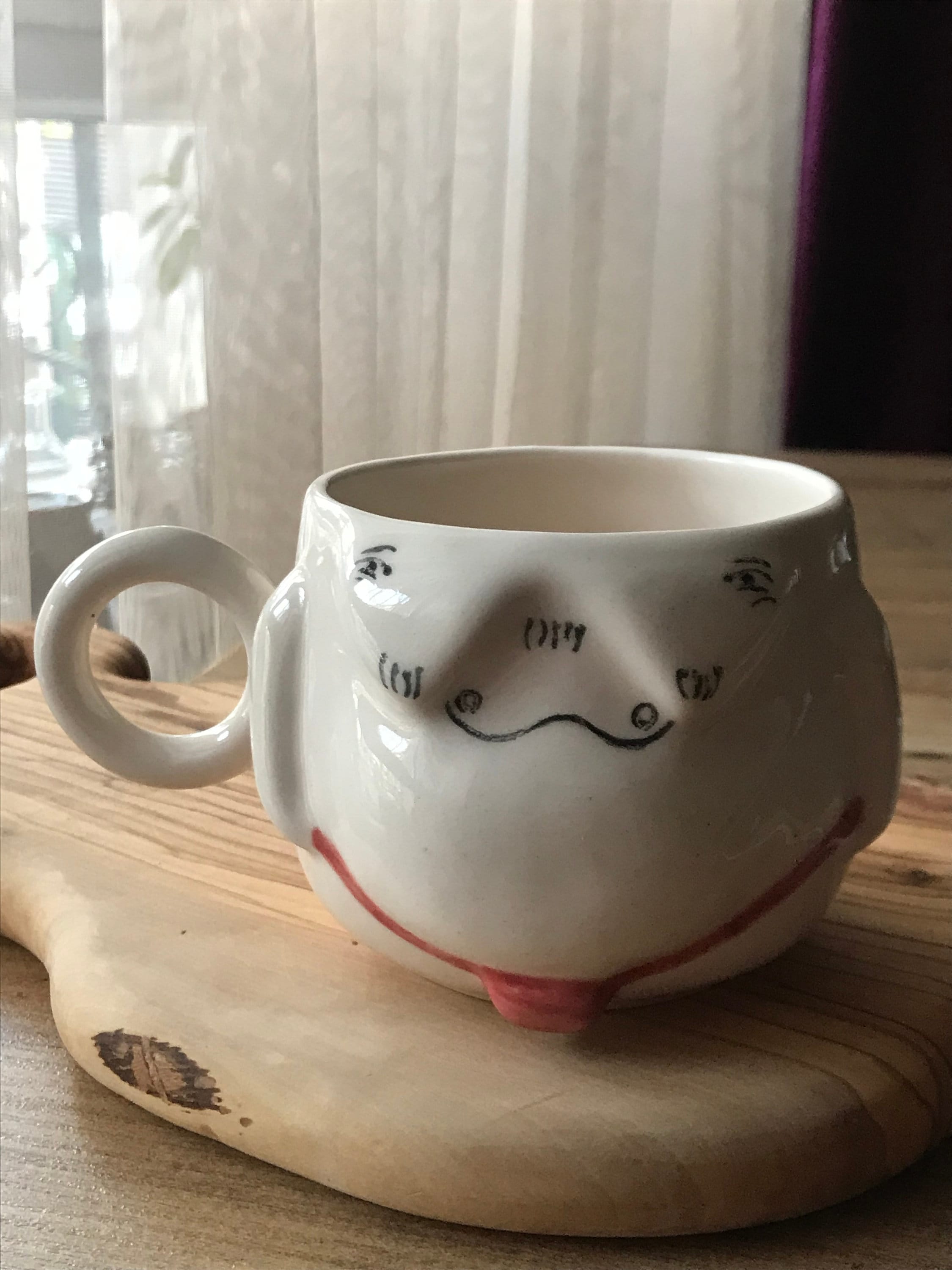 Oshira Sama Shaped Mug, Spirited Away Merch, Studio Ghipli Produce ...