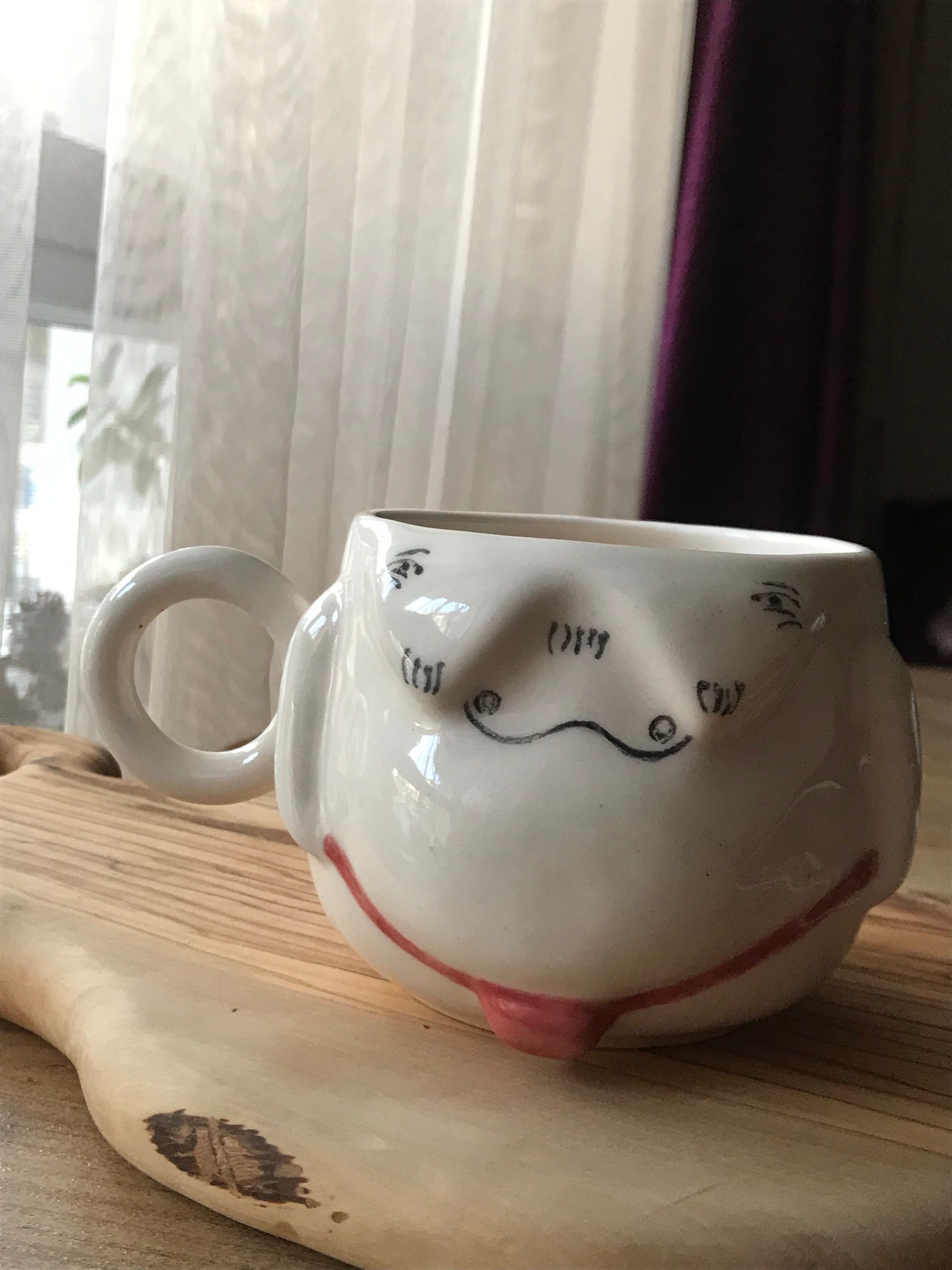 Oshira Sama Shaped Mug, Spirited Away Merch, Studio Ghipli Produce ...