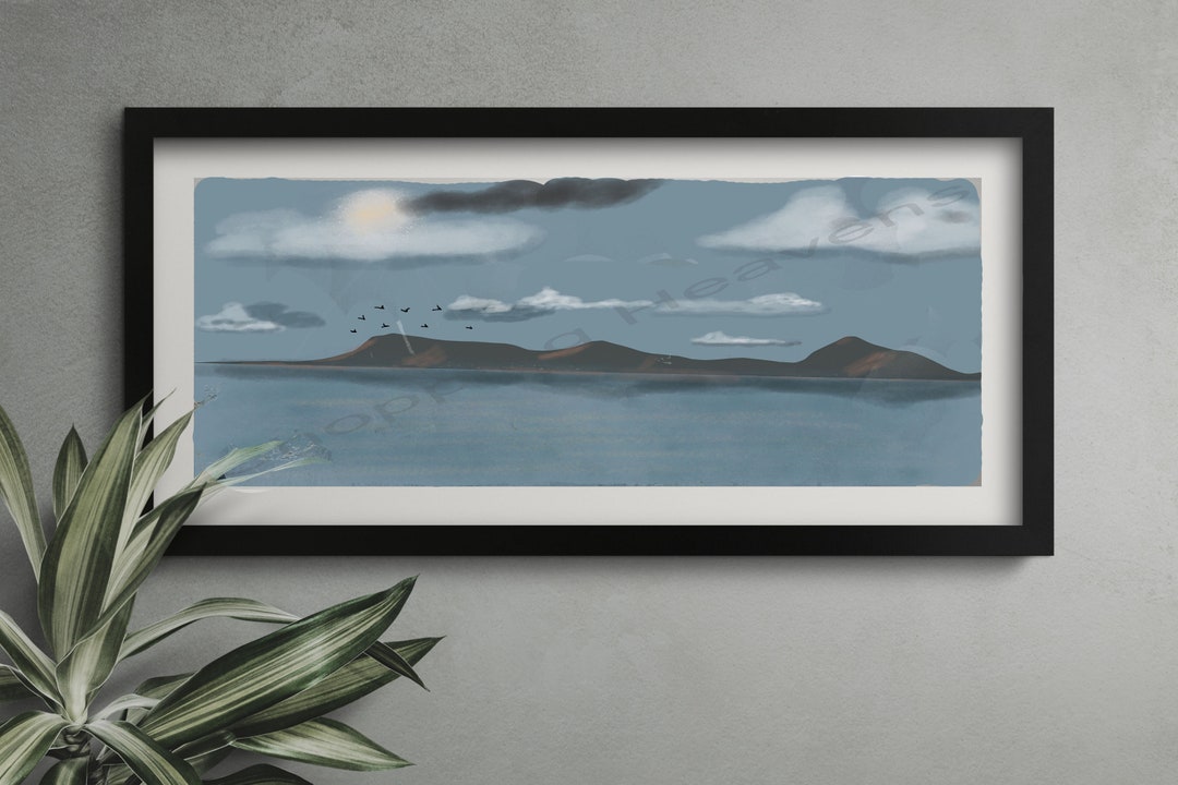 Printable Landscape Art, Landscape Print, Landscape Painting, Landscape ...