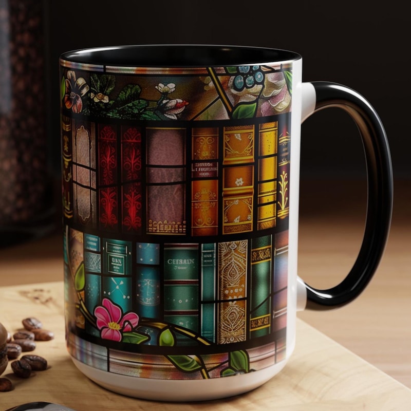 Glass Book Mugs - Etsy
