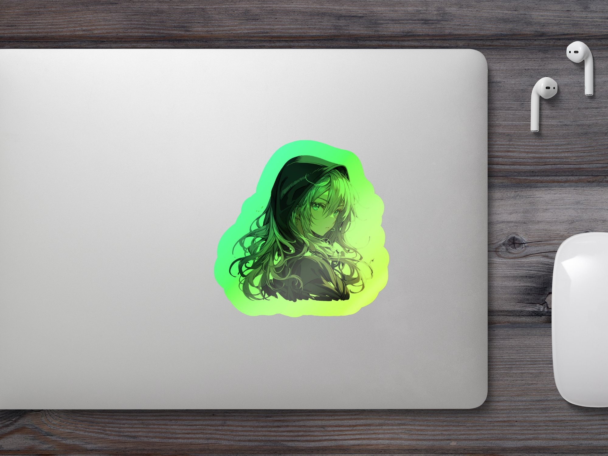 Anime Girl Kawaii Girl Sticker Cute Anime Sticker Kawaii - Etsy