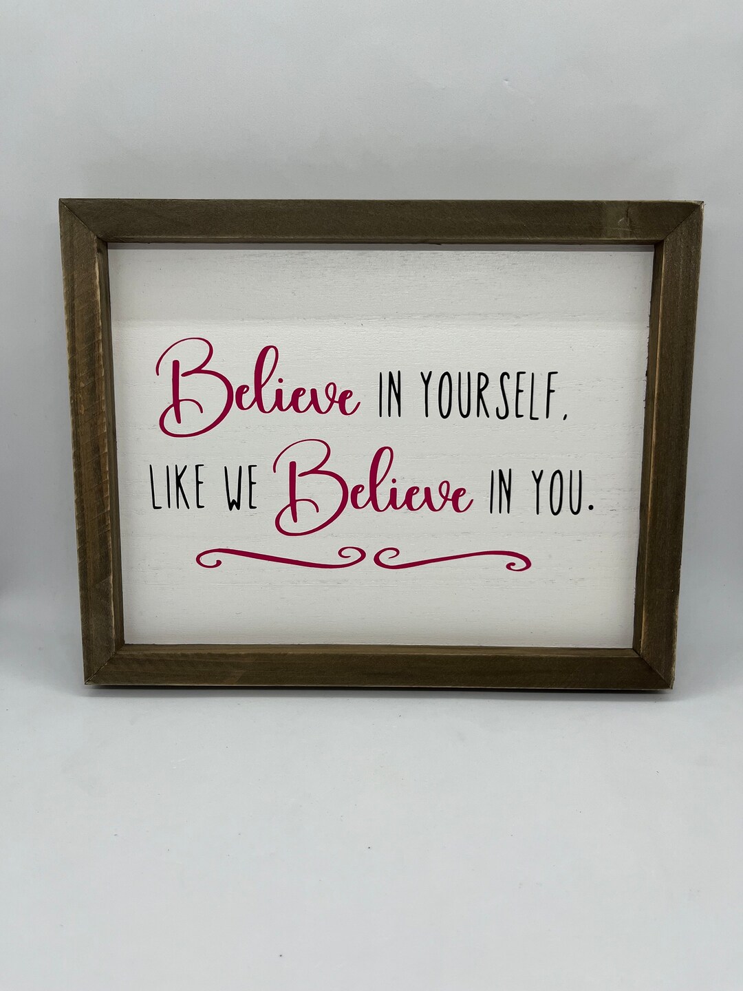 Believe in Yourself Dancer Sign, 13 Color Options, for a Dancer, Dance ...