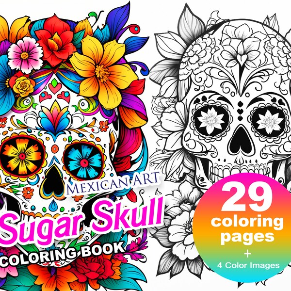 Sugar Skull Poster - Etsy