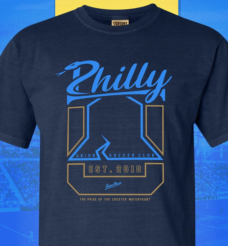 Philly Union Soccer T-shirt (navy) - Etsy