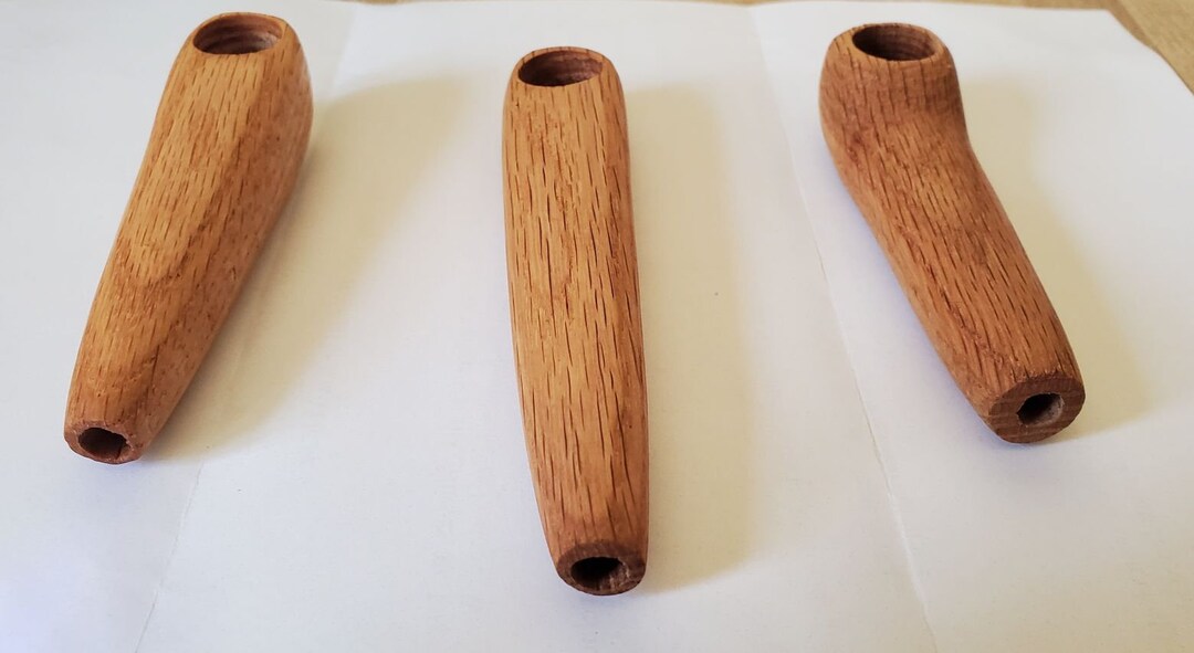 Handmade Solid Oak Pipes Free Shipping - Etsy